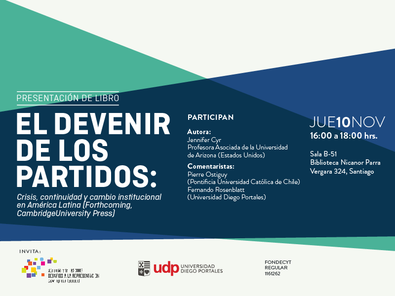 Jennifer Cyr presentó libro “El devenir de los partidos” – Facultad de ...