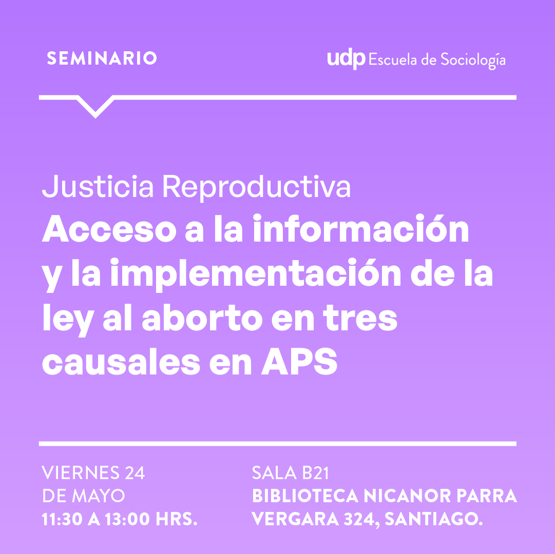 Seminario de Justicia Reproductiva: “Acceso a la información y la implementación de la ley al ...