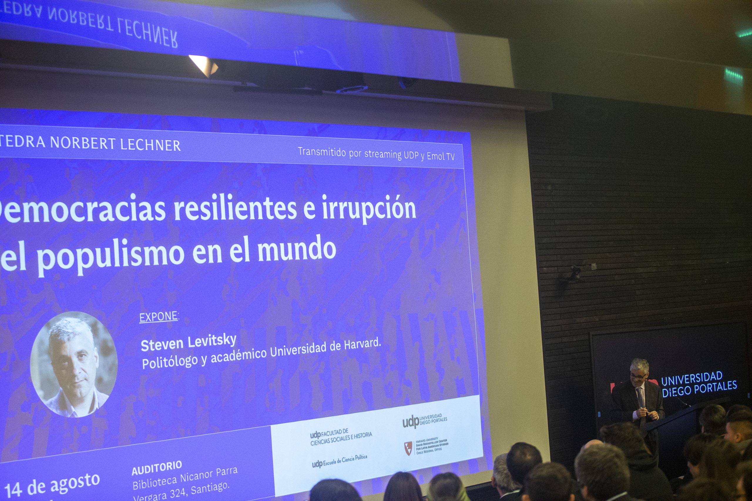 Revive la Cátedra Norbert Lechner “Democracias resilientes e irrupción ...